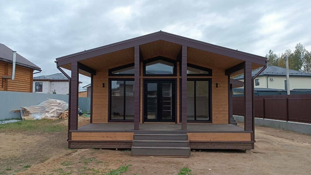 Yazlık ev inşaatı Ama House, Moskova ve Moskovskaya oblastı, foto