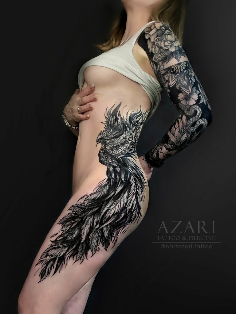 Dövmeciler Azari Tattoo, Saint‑Petersburg, foto