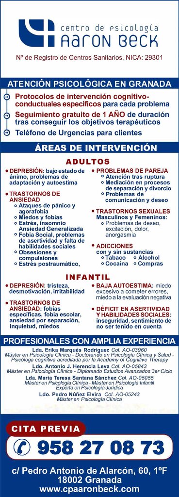 Psikoloji merkezi Centro De Psicología Aaron Beck, Granada, foto