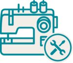 Sewing machine repair service (Onezhskaya Street No:6А), beyaz eşya servisleri  Yekaterinburg'dan