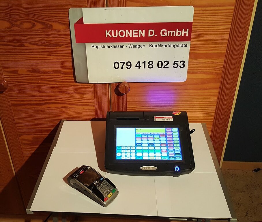 Ödeme terminali Kuonen D. GmbH Registrierkassen, Valais, foto