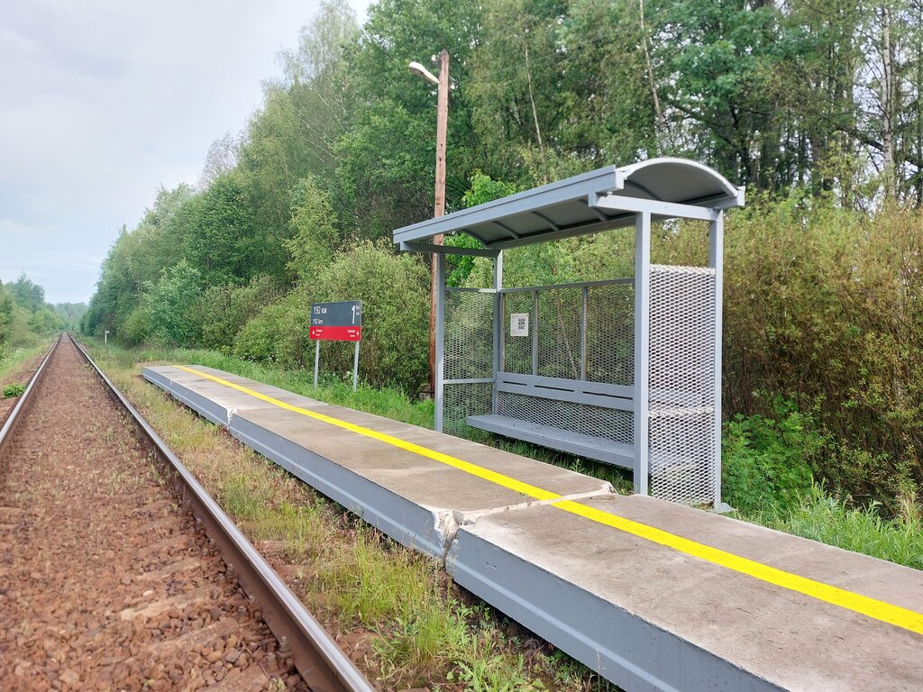 Tren istasyonu остановочный пункт 192 километр, Tverskaya oblastı, foto