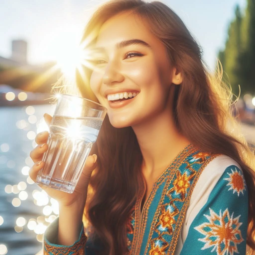 Su satışı Aqualine, Kızılorda eyaleti, foto