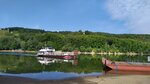 переправа Трамплин (Republic of Bashkortostan, gorodskoy okrug Ufa, Kirovskiy District), i̇skele  Ufa'dan