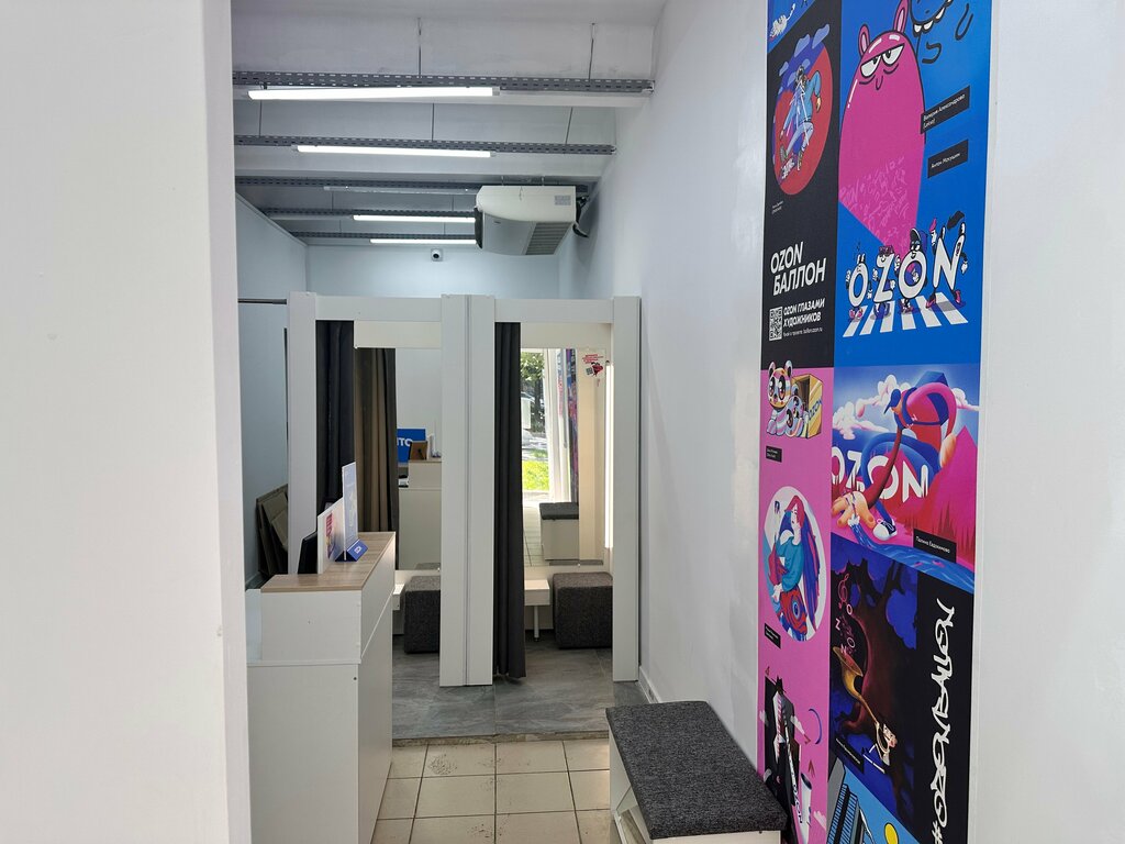 Teslimat noktası Ozon, Moskova, foto