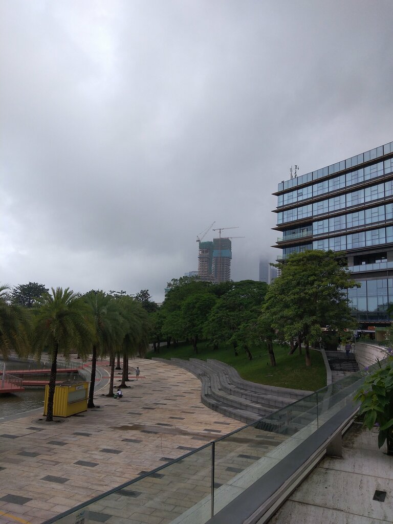 Metro istasyonu Shenzhen Bay Park metro station, Shenzhen, foto
