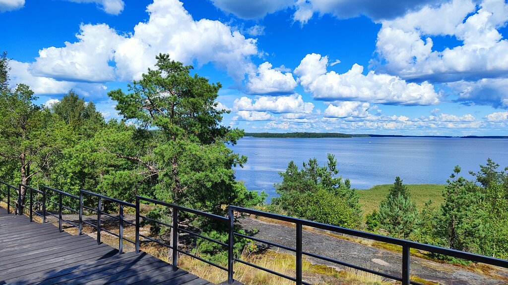 Seyir terası Observation deck, Visotsk, foto