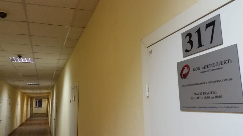 Web tasarım hizmetleri Intellekt, Moskova, foto