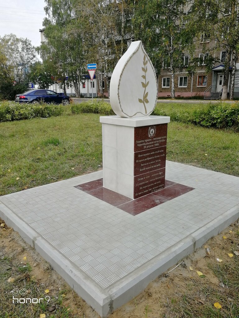 Heykel ve mezarlık taşı üreticileri Гранит, Berezniki, foto