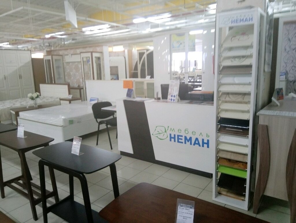 Mobilya mağazaları Неман, Moguilev, foto