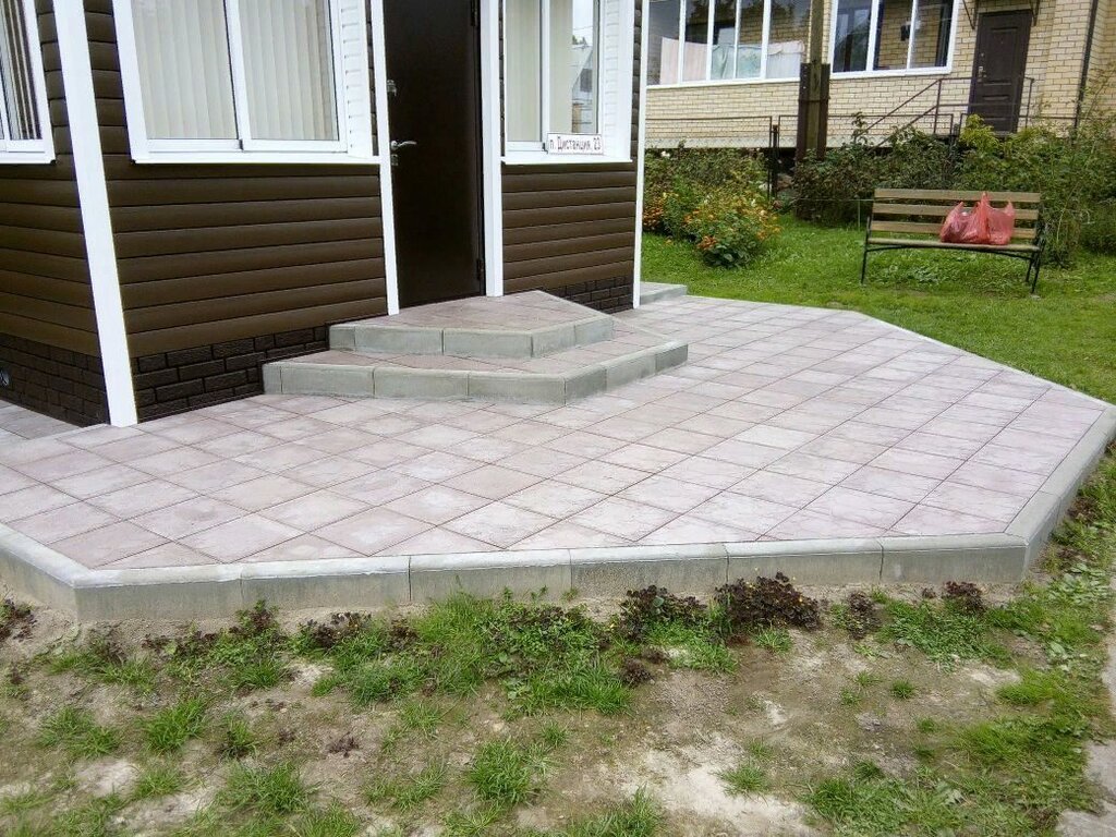 Kaldırım taşları Avantazh Stroy, Smolensk, foto