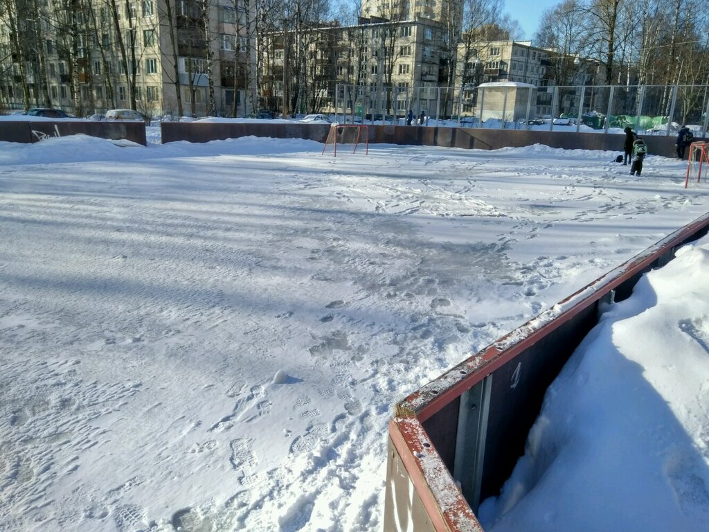 Buz pateni pistleri Ice rink, Saint‑Petersburg, foto
