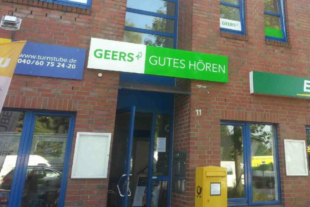 i̇şitme cihazları Geers Hörgeräte, Hamburg, foto