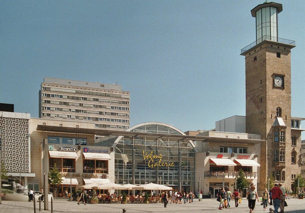 Tren istasyonu Hagen Hauptbahnhof, Kuzey Ren‑Vestfalya, foto