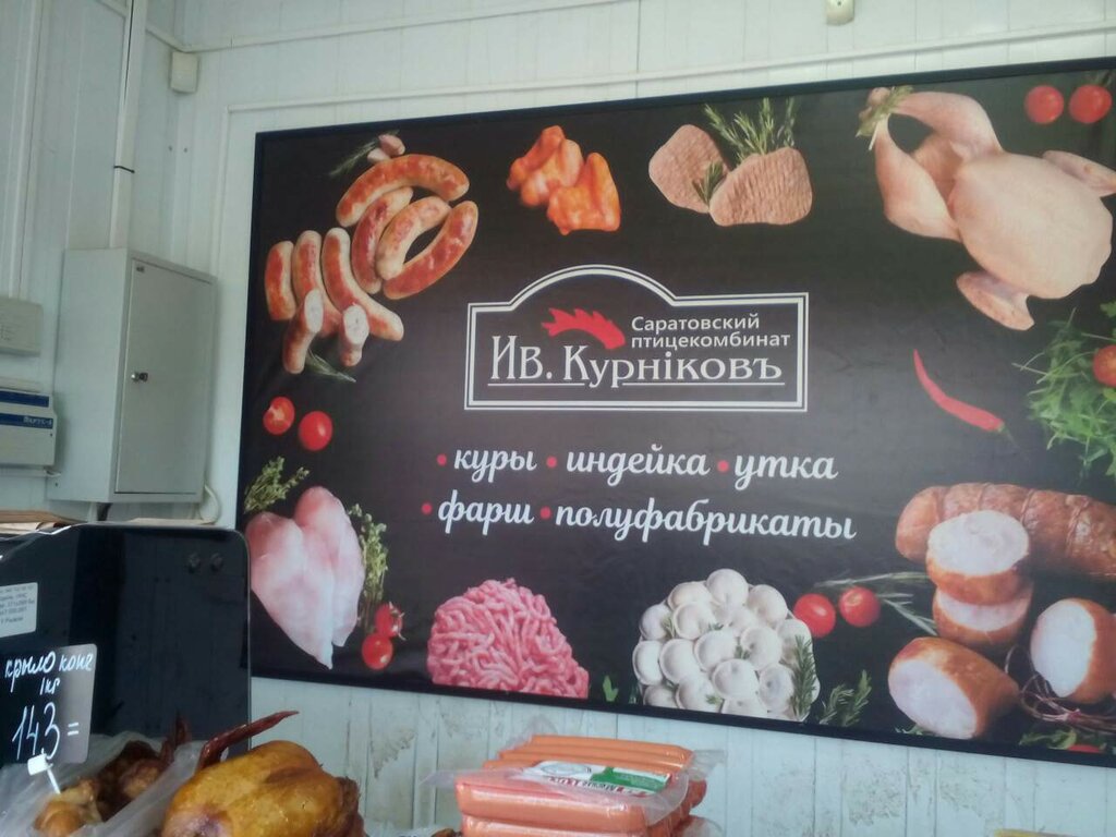 Kanatlı hayvan ürünleri ve yumurta Spk Kurnikov, Engels, foto