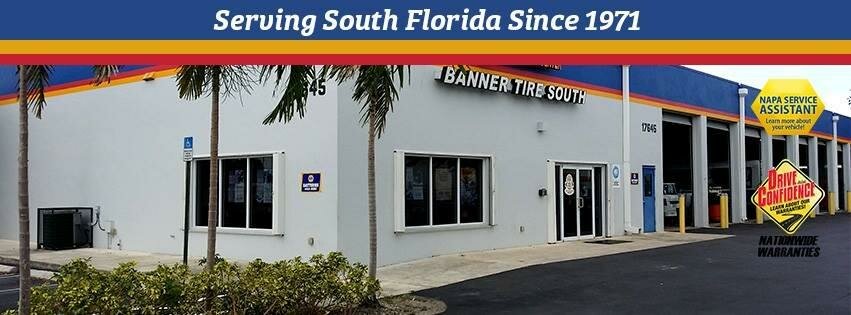 Express yağ değişim noktası Banner Tire Pros, Florida Eyaleti, foto