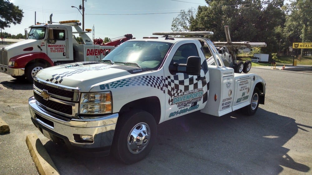 Çekici hizmeti Davenport's Towing, Memphis, foto
