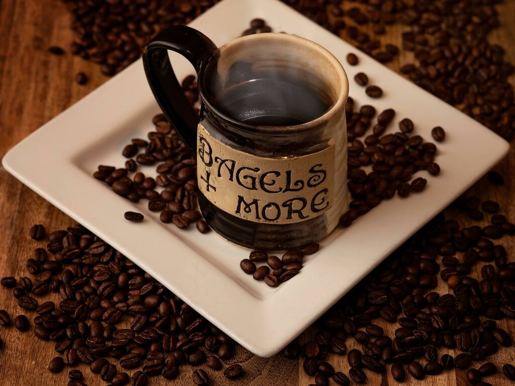 Kahve dükkanları Bagels and More, Wisconsin Eyaleti, foto