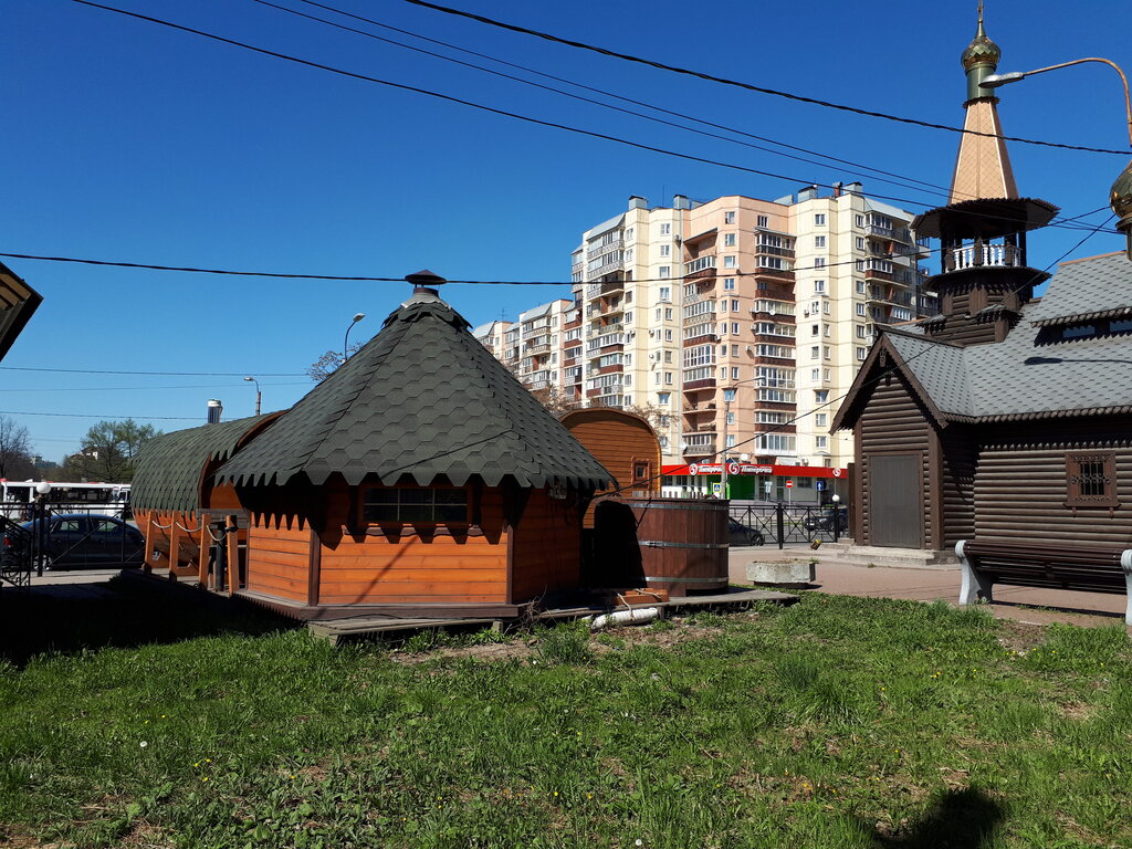 Hamam ve sauna inşaatı Kedrovy ray, Saint‑Petersburg, foto