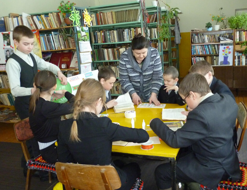 Kütüphaneler Вожеровская сельская библиотека-филиал № 3, Kostromskaya oblastı, foto