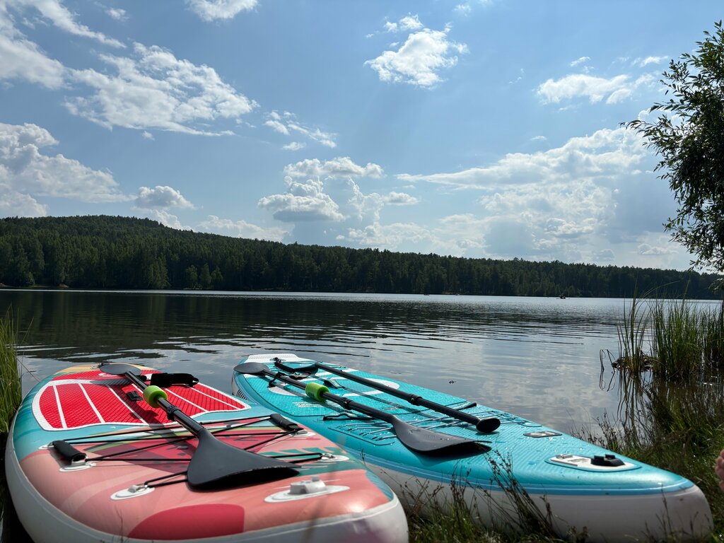 Kürek sörfü Sup board, Yekaterinburg, foto