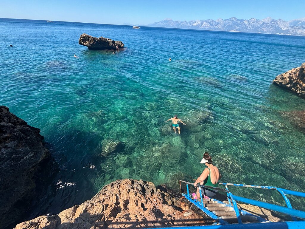 Plaj Hidden plaj, Antalya, foto