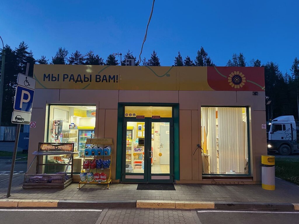 Benzin istasyonu Rosneft', Saint‑Petersburg ve Leningradskaya oblastı, foto