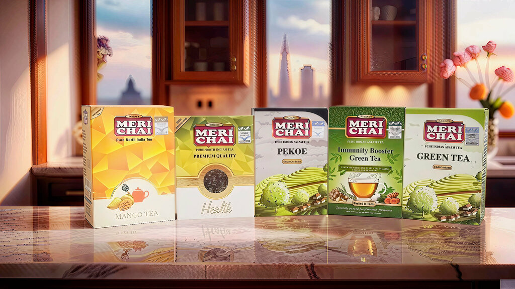 Çay mağazaları Chaiwala, Moskova, foto