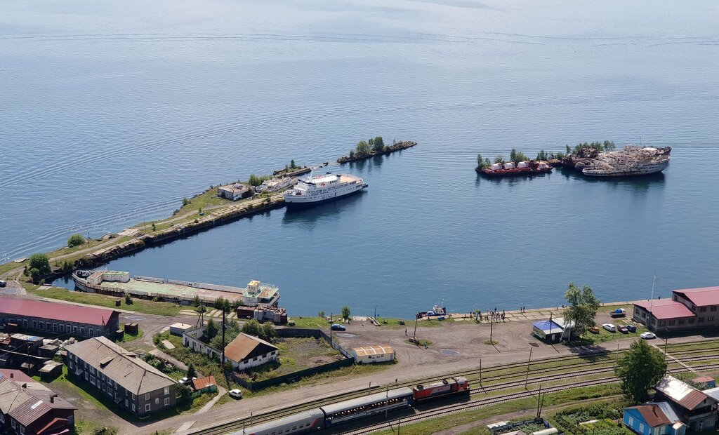 i̇skele пристань Мыс Устьянский, İrkutskaya oblastı, foto