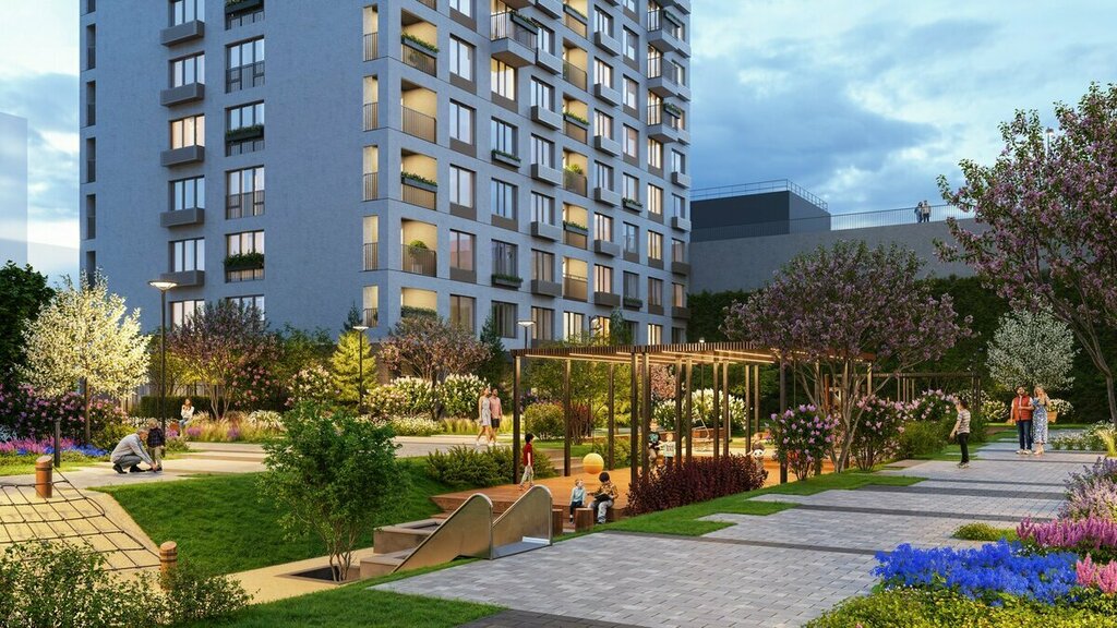 Konut blokları Мидгард на Уездной, Tiumen, foto