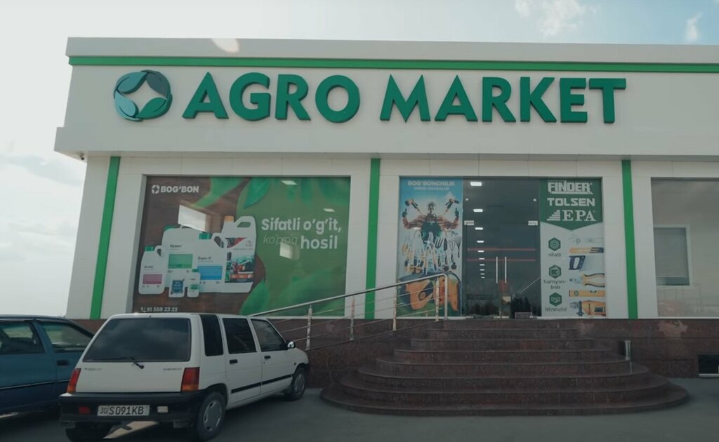 Tarım firmaları Bog'bon Agrokompleks, Semerkant eyaleti, foto