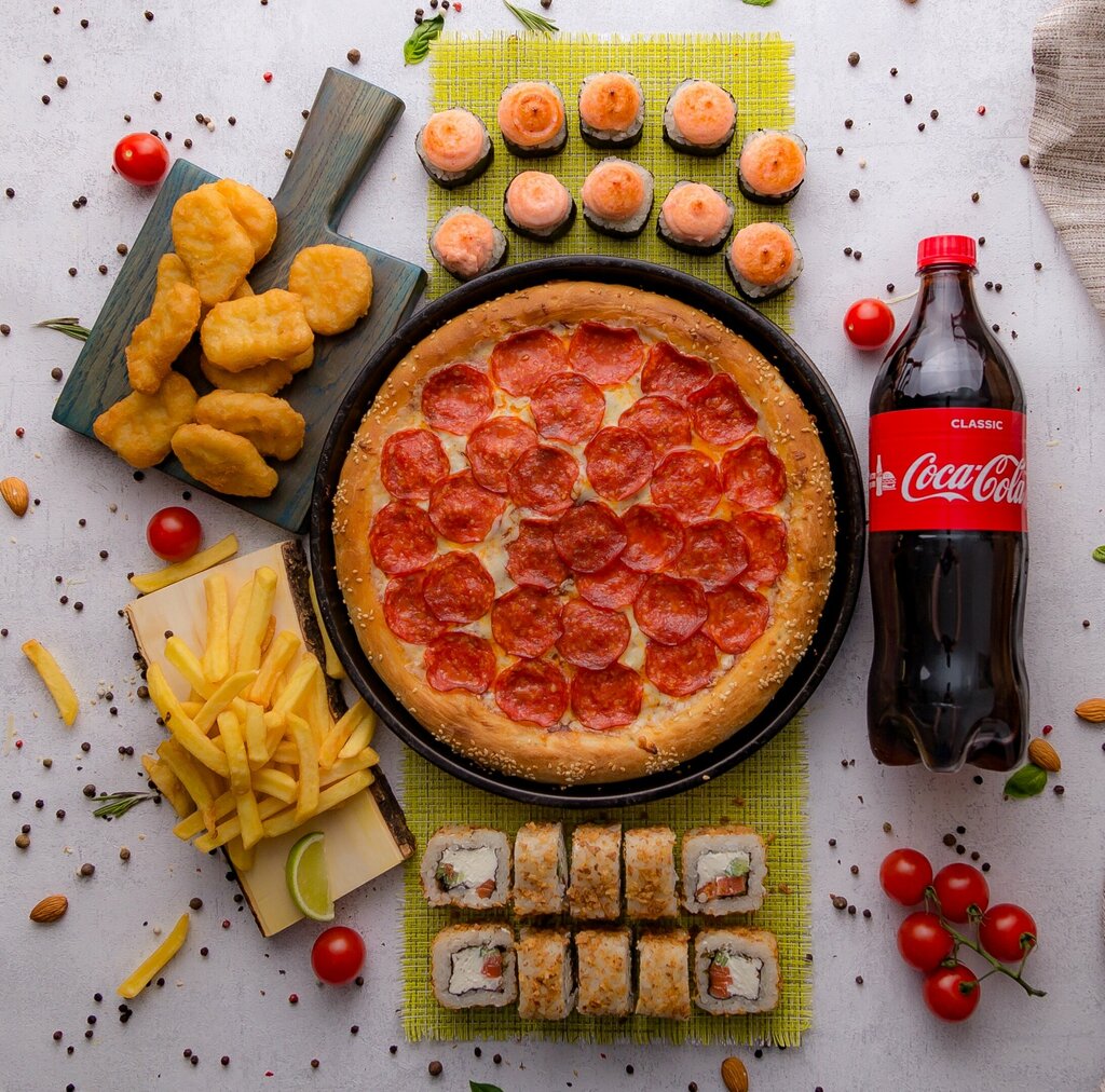 Hazır yemek teslim servisleri Брависсимо, Jeleznogorsk, foto