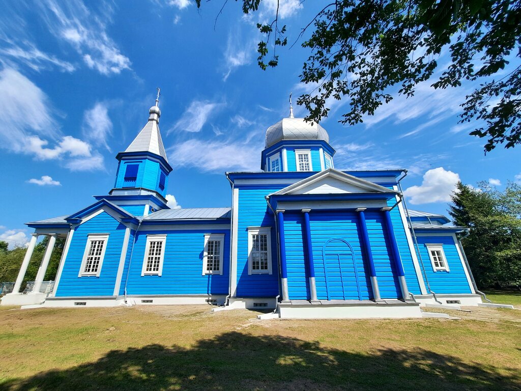 Ortodoks kiliseleri Церковь Воздвижения Креста Господня, Brestskaya oblastı, foto