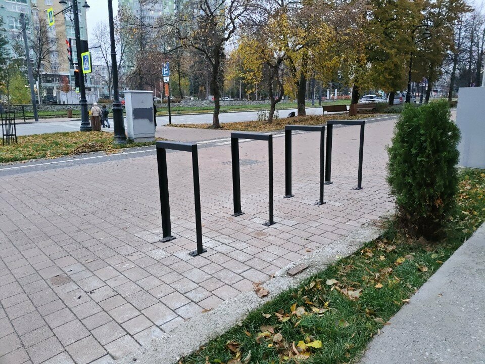 Bisiklet park yerleri Bicycle parking, Perm, foto