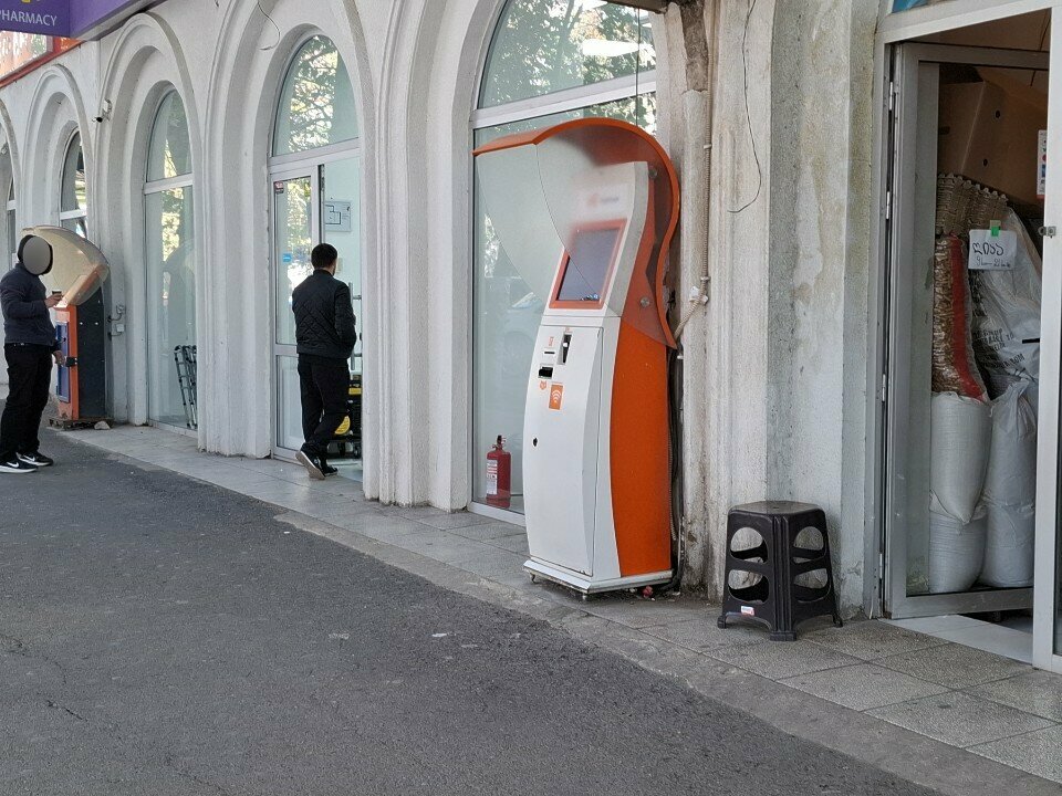 Ödeme terminali Bogpay, Tiflis, foto