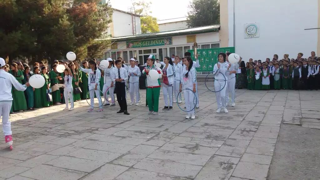 Ortaokul 7. Orta Mektep, Türkmenabat, foto