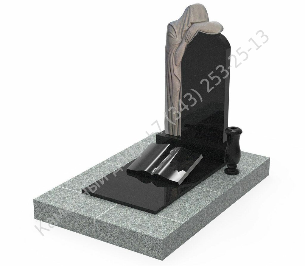 Heykel ve mezarlık taşı üreticileri Kamenny Dvor, Niagan, foto