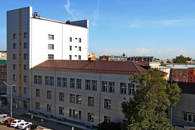 Kütüphaneler National Library named after N. G. Domozhakov, Abakan, foto