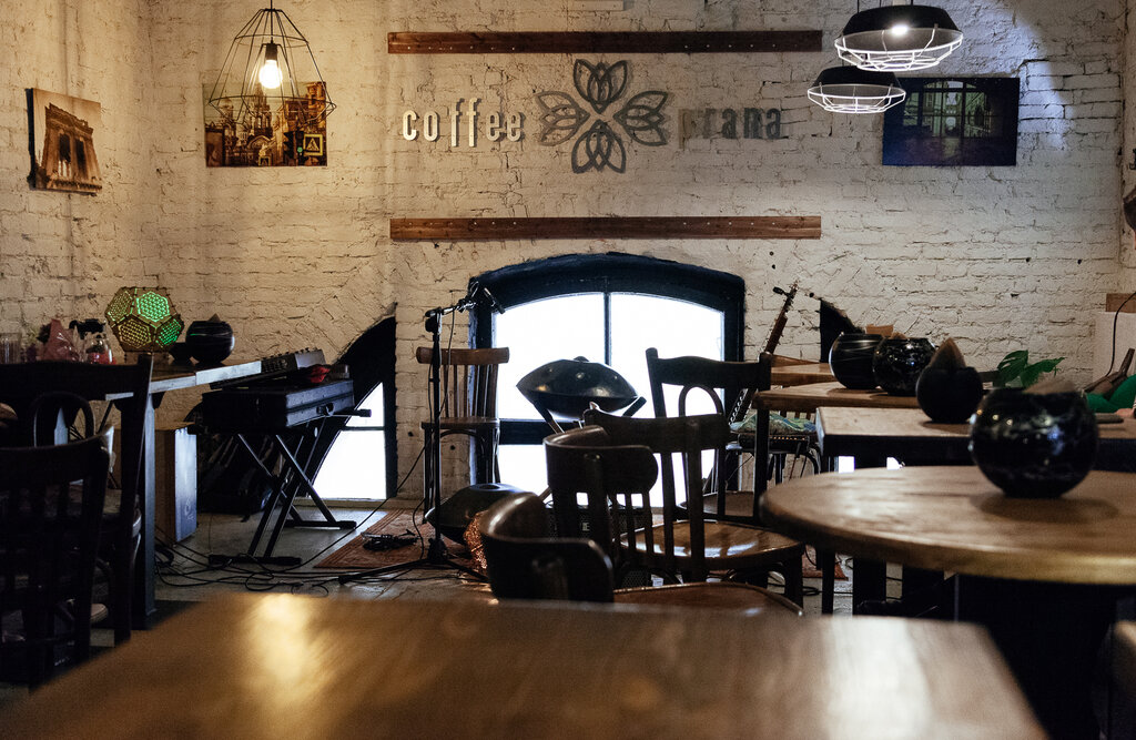 Kahve dükkanları Coffee shop Coffeeprana, Loft Cafe, Saint‑Petersburg, foto