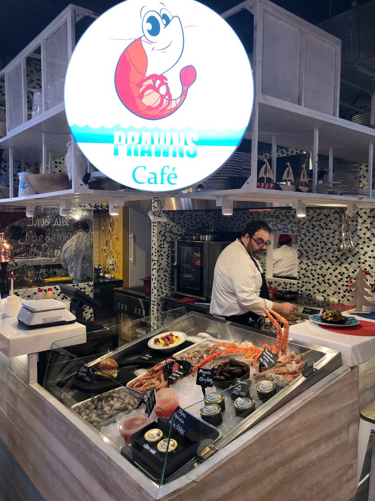 Kafe Prawns Cafe, Moskova, foto
