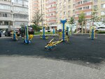 Sports ground (Moscow Region, Lyubertsy, 115-y kvartal), spor alanı  Liubertsy'den
