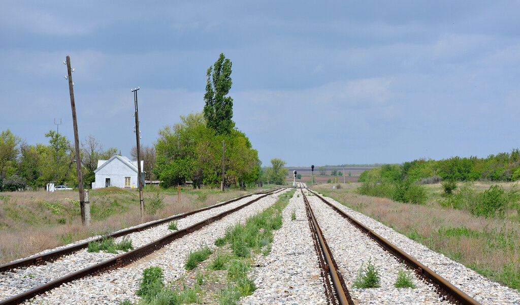 Yük istasyonu станция Черкасская, Rostovskaya oblastı, foto