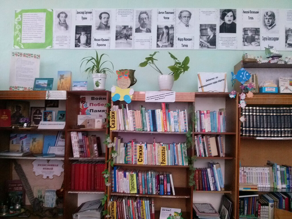 Kütüphaneler Пигаревская библиотека, Saratovskaya oblastı, foto