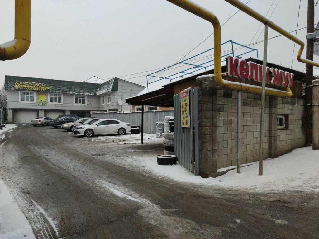 Oto lastik tamiri Tire Fitting Workshop, Almatı, foto