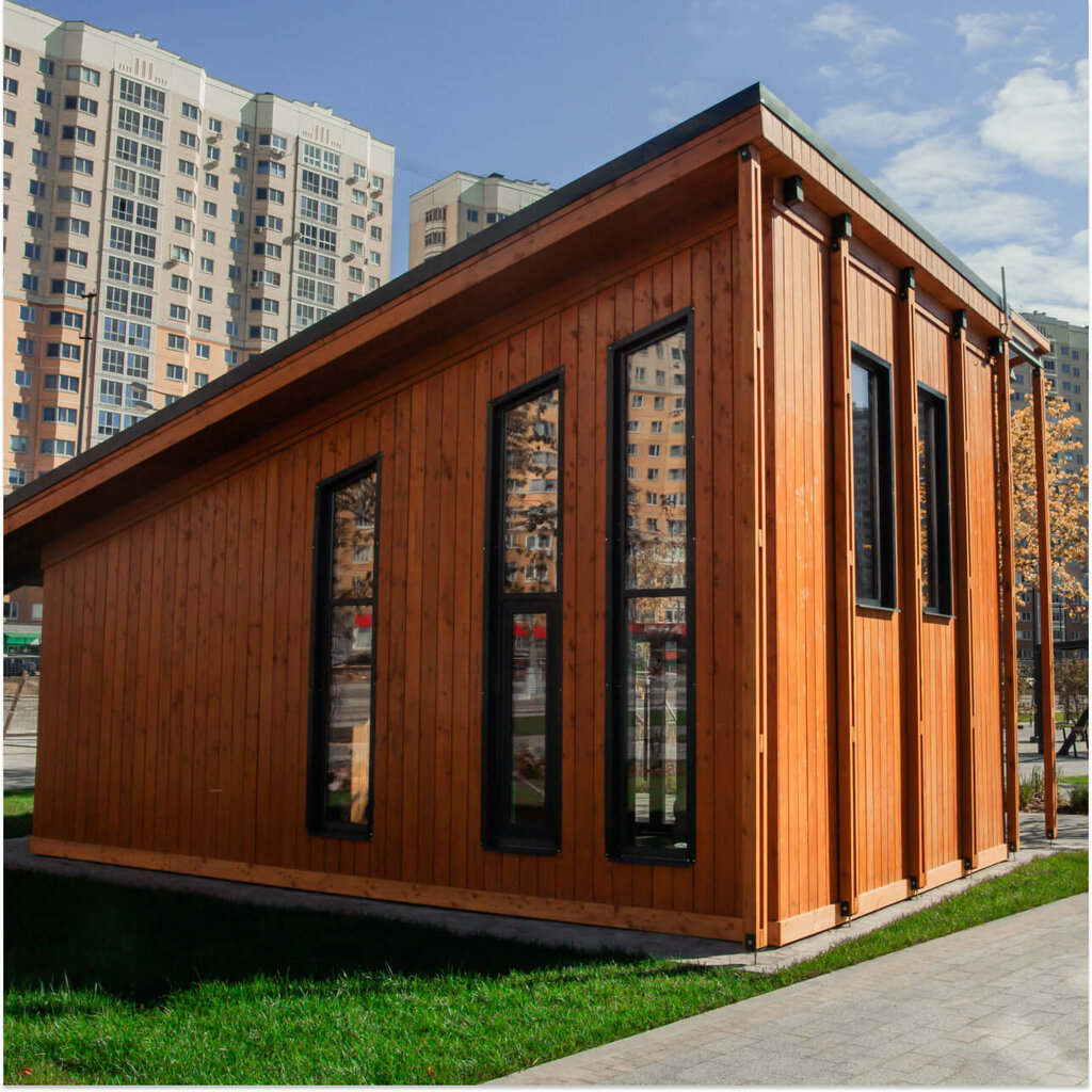 Kereste üretim ve satış şirketleri Siberian Larch, Himki, foto