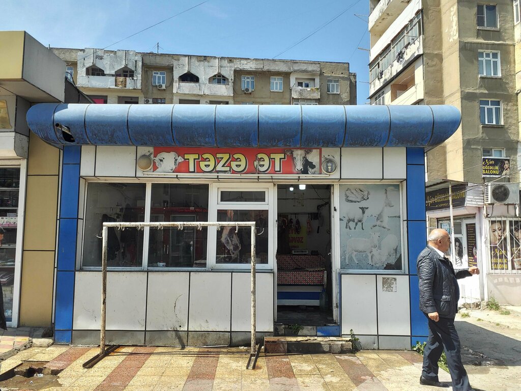 Kasap, şarküteri Teze et, Bakü, foto