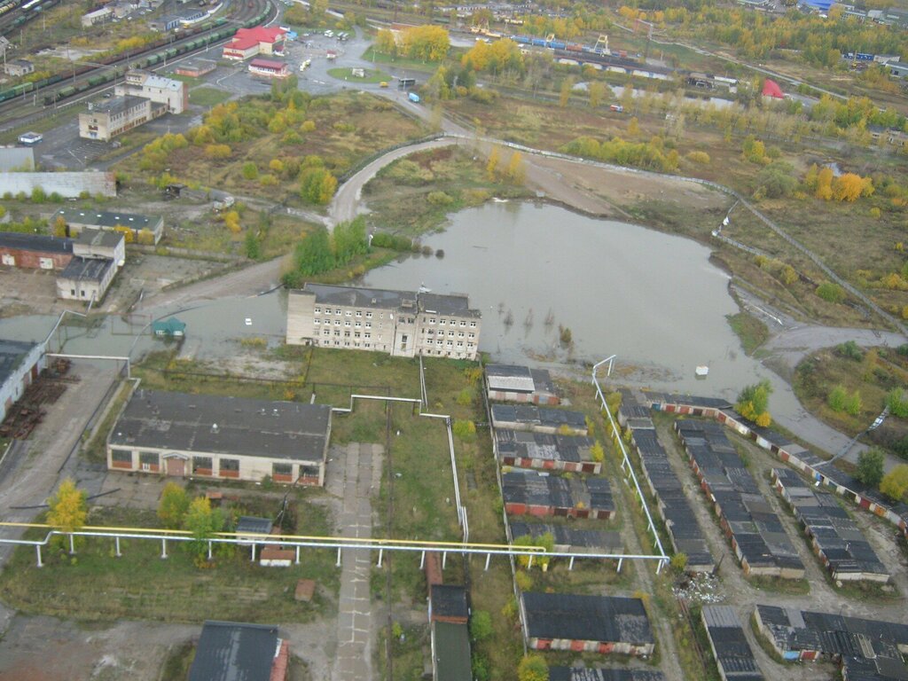 Unutulmaz olayların yeri Березниковский провал № 4 в районе кольцевой развязки, Berezniki, foto