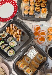 Slavnye sushi (ulitsa Lenina No:7, Sovetskiy, Russian Federation), suşi restoranı