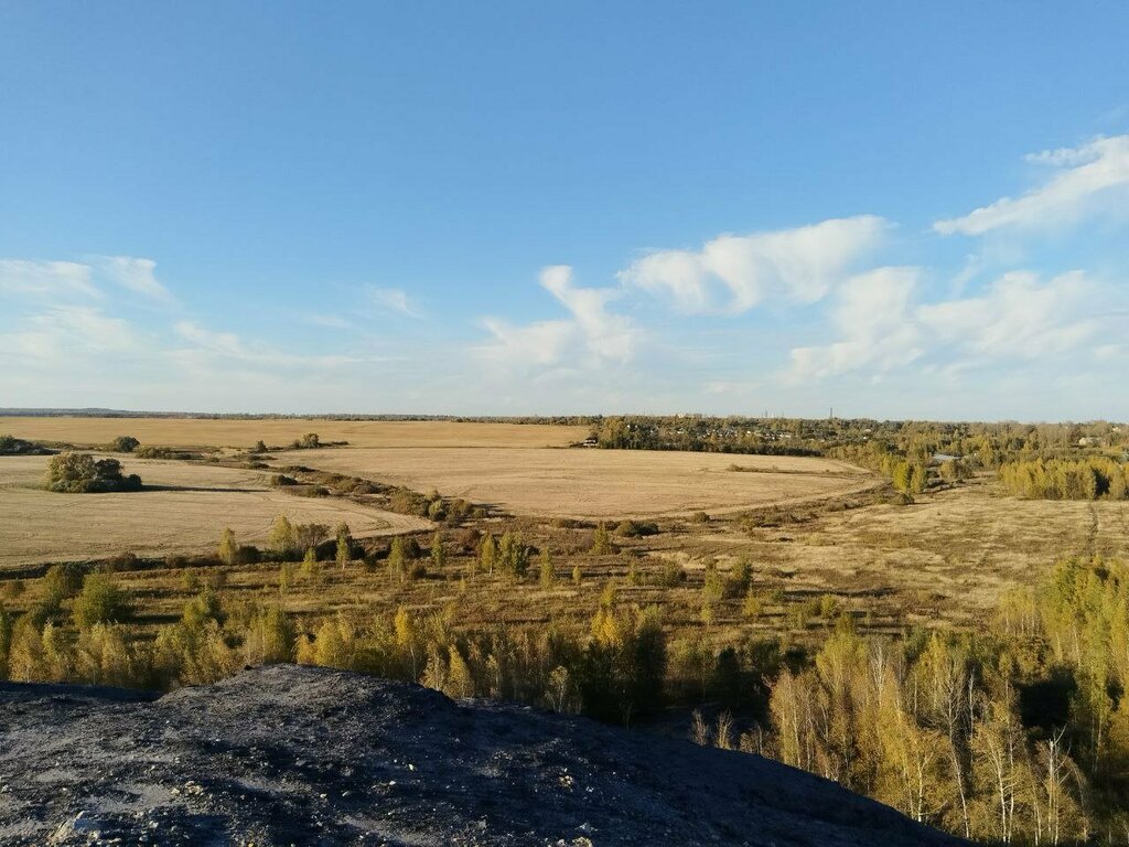 Dağ zirvesi Террикон шахты № 13 Брусянская, Tulskaya oblastı, foto