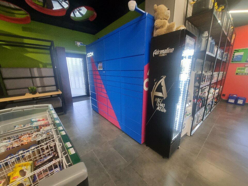 Parsel otomatı Ozon box, Orenburg, foto